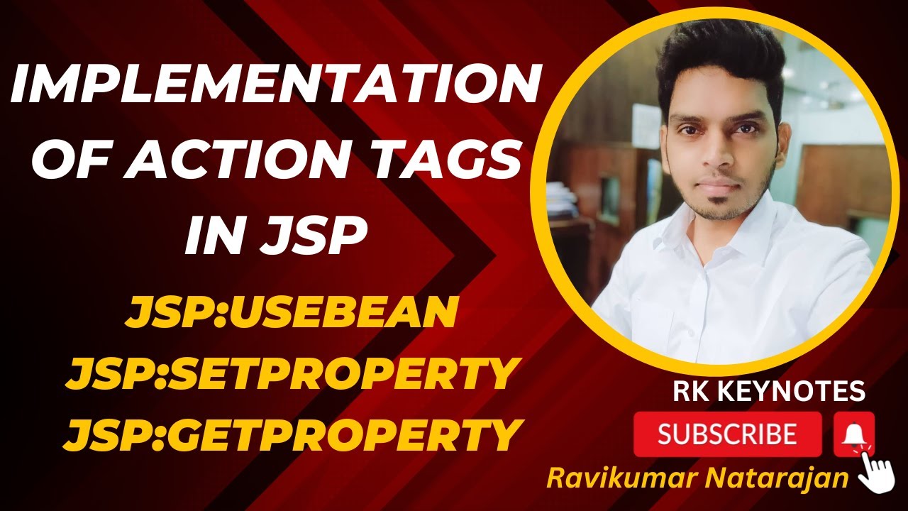 #05  Implementation of jsp:useBean, jsp:setProperty, jsp:getProperty | How to use JSP Action Tags?