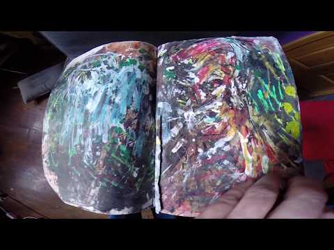 Painting into books: the creation of readable art – Doc Talos
