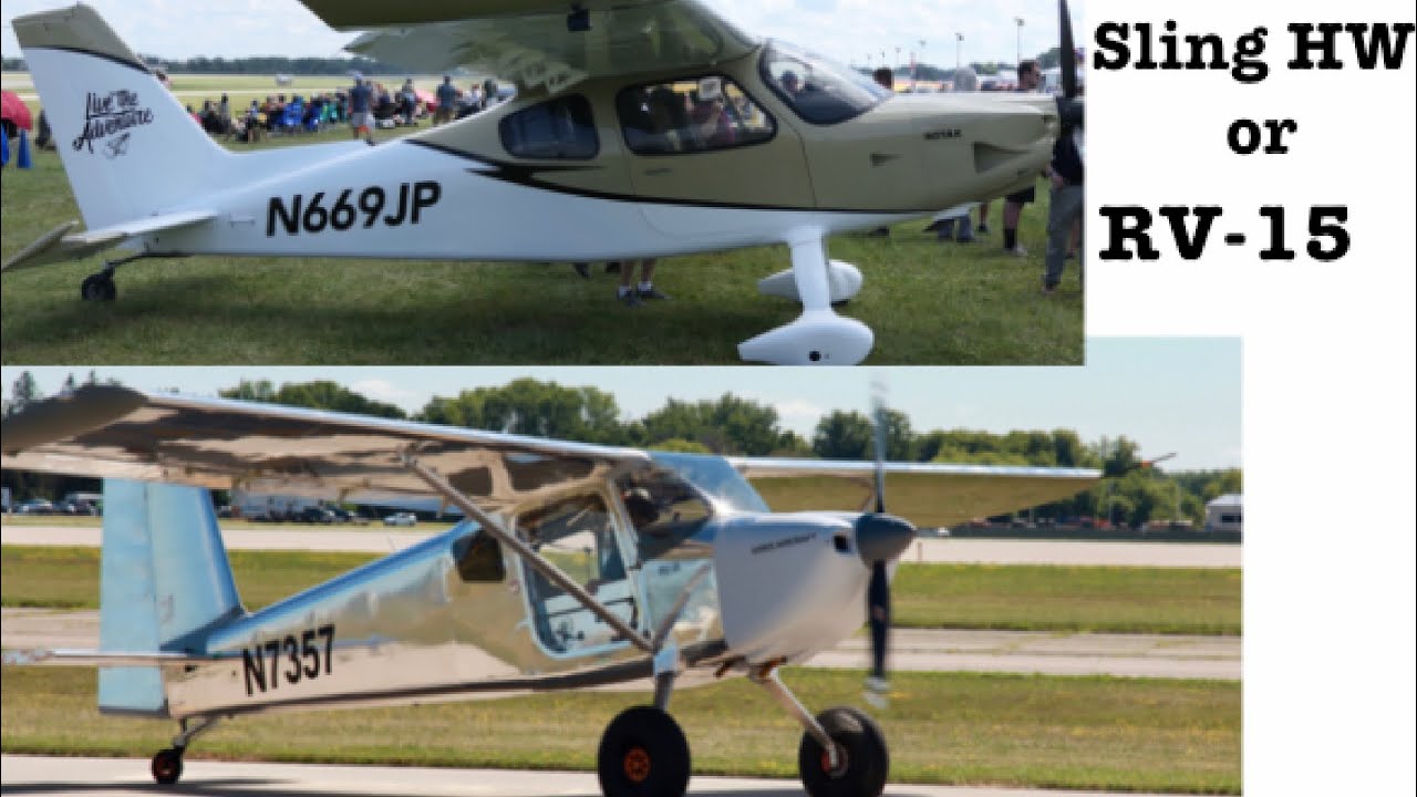 Aviation: Vans RV Aircraft - Comparing the Sling High Wing to the Vans ...