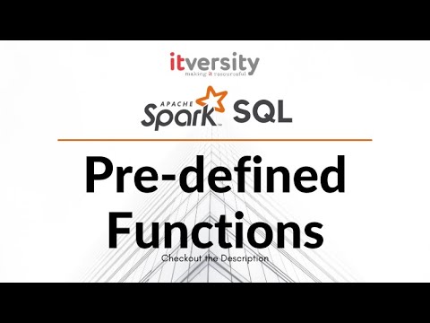 Spark SQL - Pre-defined Functions - Overview of Numeric Functions