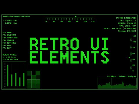 Retro UI Elements - Trailer