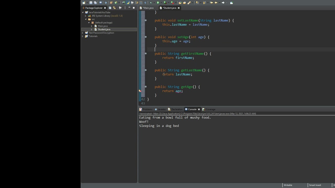 Java - #30 - Encapsulation