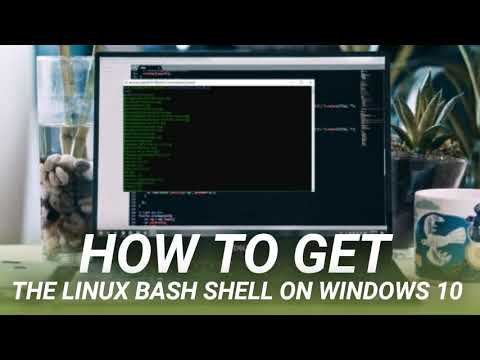How to Get the Linux Bash Shell on Windows 10