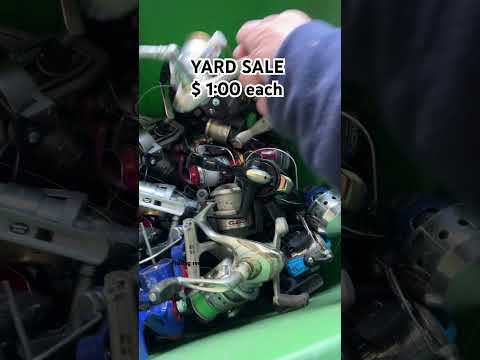 What #fishinggear SURPRISES Are Hiding In This $1 Yard Sale Bin?