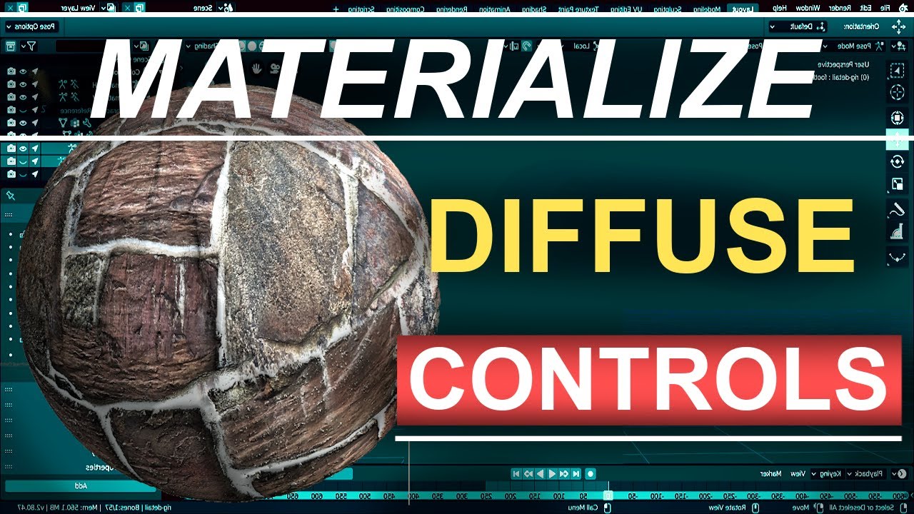 Materialize Diffuse Settings Explained (In 60 Seconds!!!)