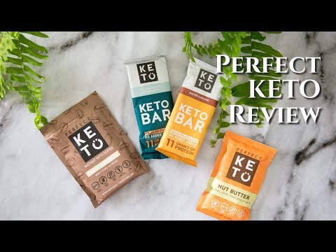 PERFECT KETO Coffee, Keto Bars & Keto Nut Butter TASTE REVIEW
