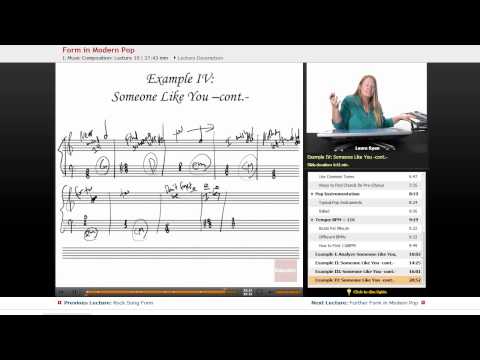 "Form in Modern Pop" | Music Composition with Educator.com