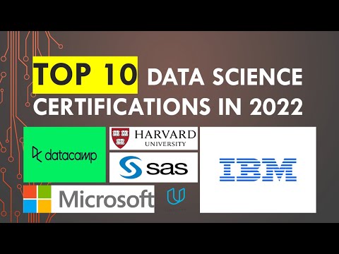 Top 10 Data Science Certifications in 2022