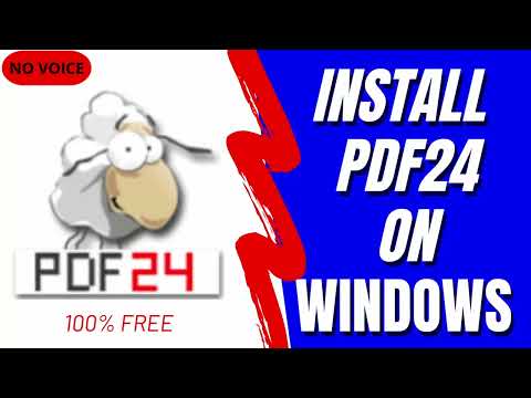 How to Download and Install PDF24 Creator on Windows [Free PDF Tool 2025]
