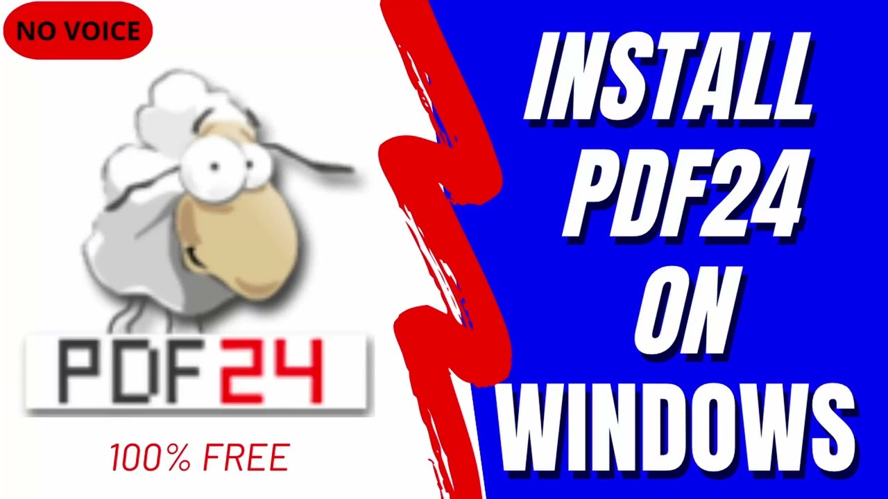How to Download and Install PDF24 Creator on Windows [Free PDF Tool 2025]