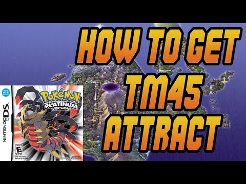 How to Get TM45 Attract in Pokemon Platinum