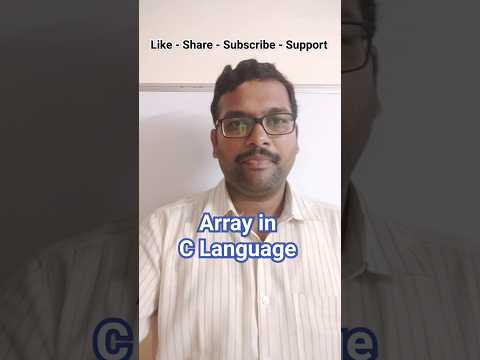 Array in C Language #cprogramming #computerlanguage