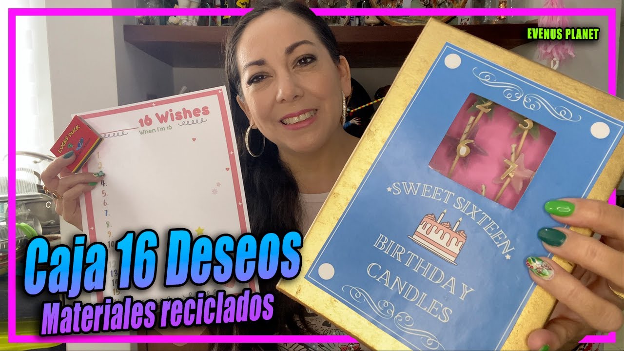 Disney Wish Box - 16 Wish Box Candles with recycled materials.