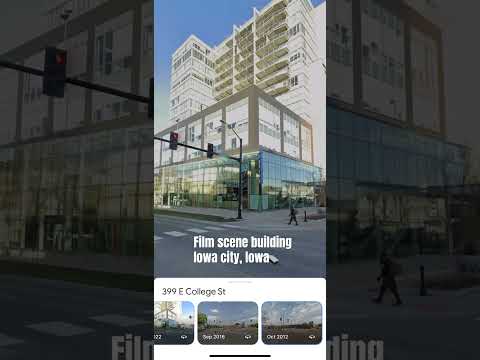 Film scene building #iowacity #americancity #street #shorts