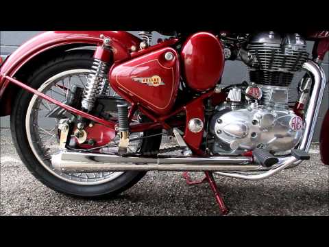 Royal Enfield Bullet 500 Performance Exhaust | Motor Junkies | Before ...