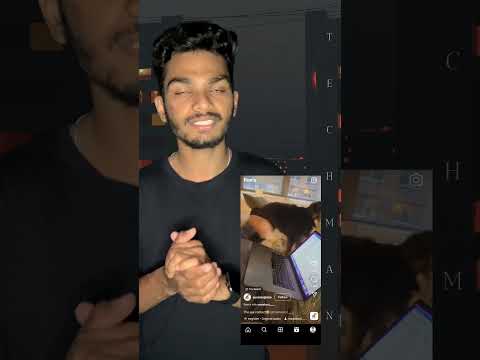 INSTA STORY TRICK || REMOVE REEL ICON #tech