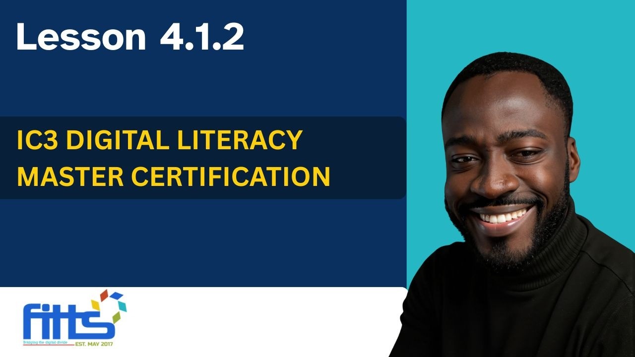 IC3 GS6 Lesson 4.1.2: PowerPoint Basics Explained: How to Create Professional Presentations