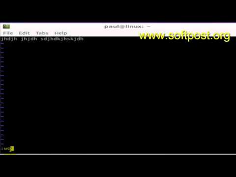 How to quit vi editor in Arch Linux