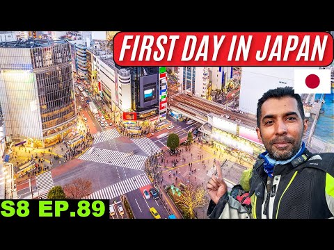 Dream Ride in Tokyo on First Day ???????? S8 EP 89 | Pakistan to Japan Motorcycle Tour