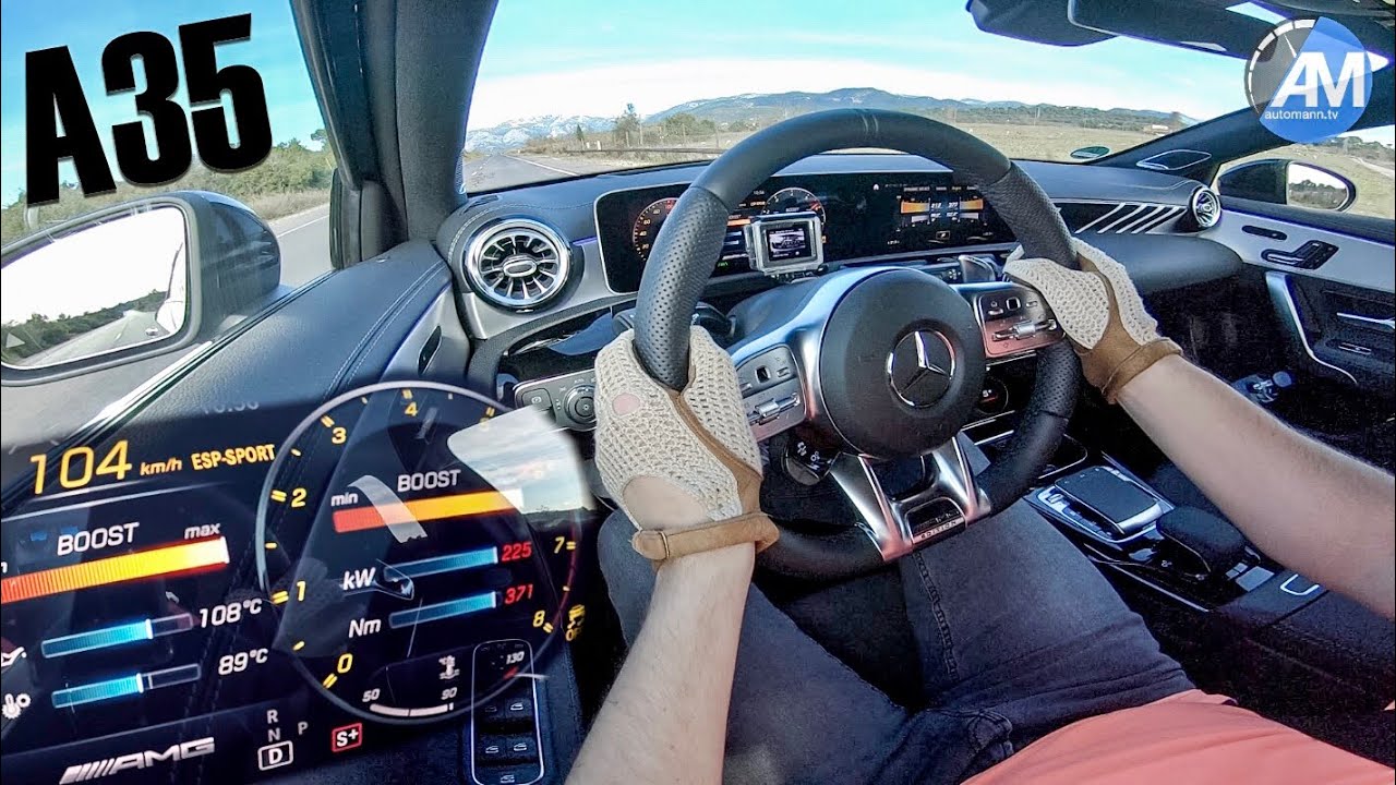Watch the Mercedes-AMG A35 Do 0 to 100 KM/H in 4.7 Seconds - autoevolution