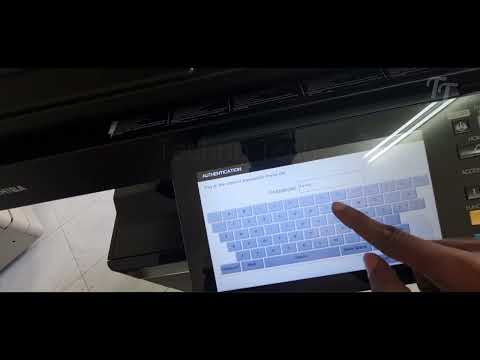 How Enter HS mode on TOSHIBA e-studio 3008A Printer