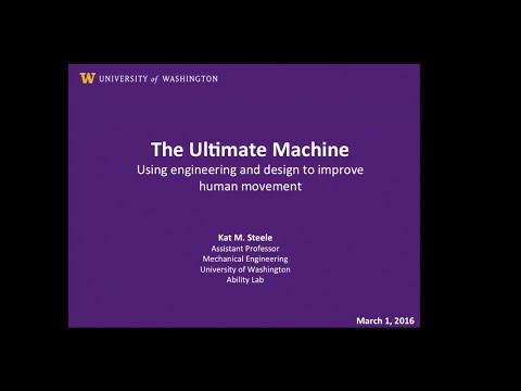 UWEE Research Colloquium: March 1, 2016 - Kat Steele, University of Washington