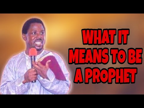 The prophet's calling: understanding the responsibilities of a prophet