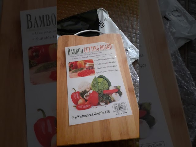 Vegetable Chopper - Natural Bamboo Wood Chopping Cutting Board Trader ...