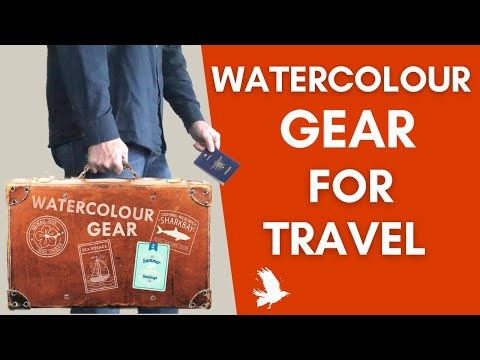MY TRAVEL WATERCOLOUR KIT
