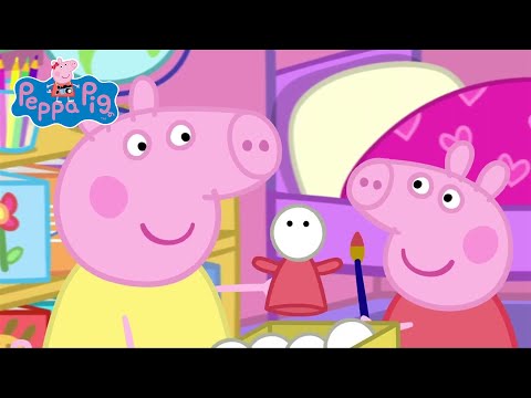 Peppa Pig - Puppet Show - Present S…: English ESL video lessons