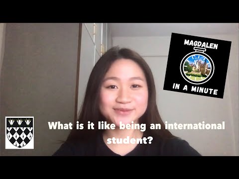 What is it like to be an international student at Oxford?