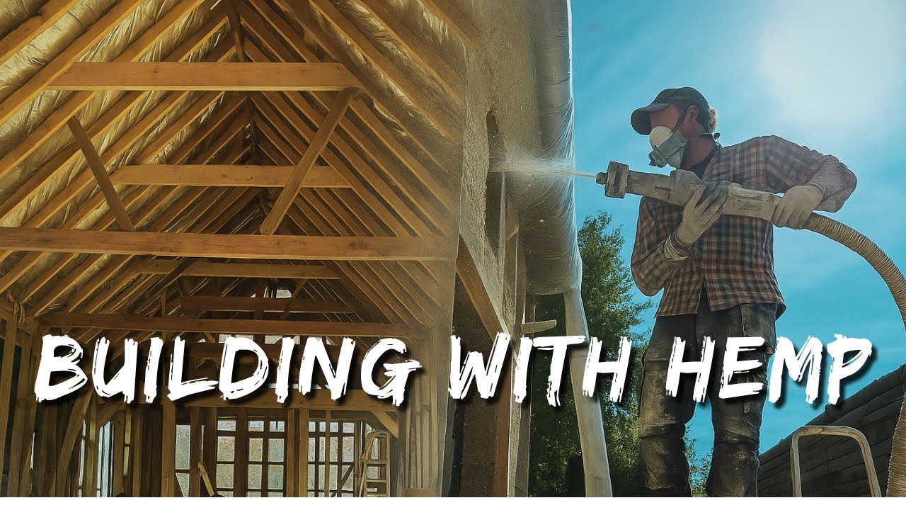 Eco Barn Conversion with Sprayed Hempcrete | Behind the Scenes Build Tour