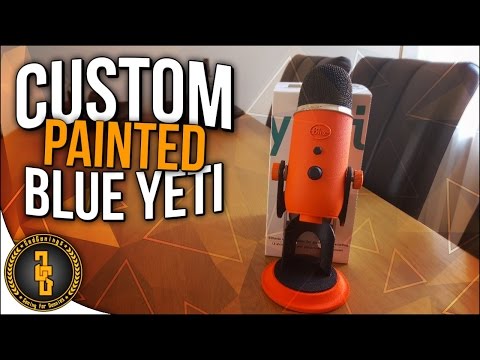 Steam Community :: Video :: Custom Painted Blue Yeti Microphone [Tutorial]