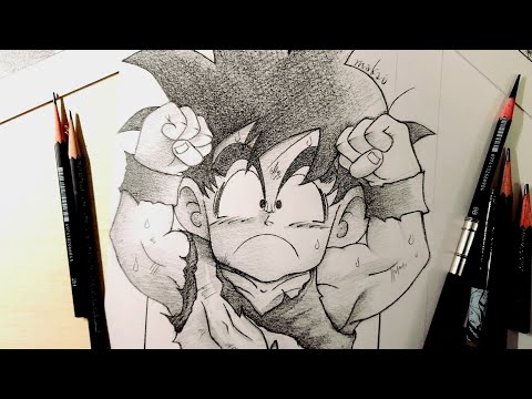 How to Draw Goku training in spaceship from Dragon Ball Z : Step-by-Step Tutorial | Captain Ginyu