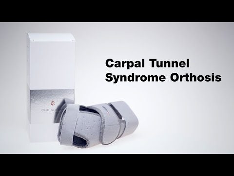 Chrisofix® Carpal Tunnel Syndrome orthosis – Night use