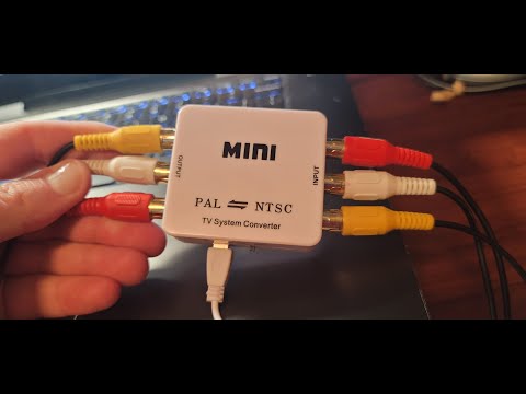 Issues using the PAL to #NTSC converter box for recording videos (VHS-C, VHS) #vcr #videoconverter