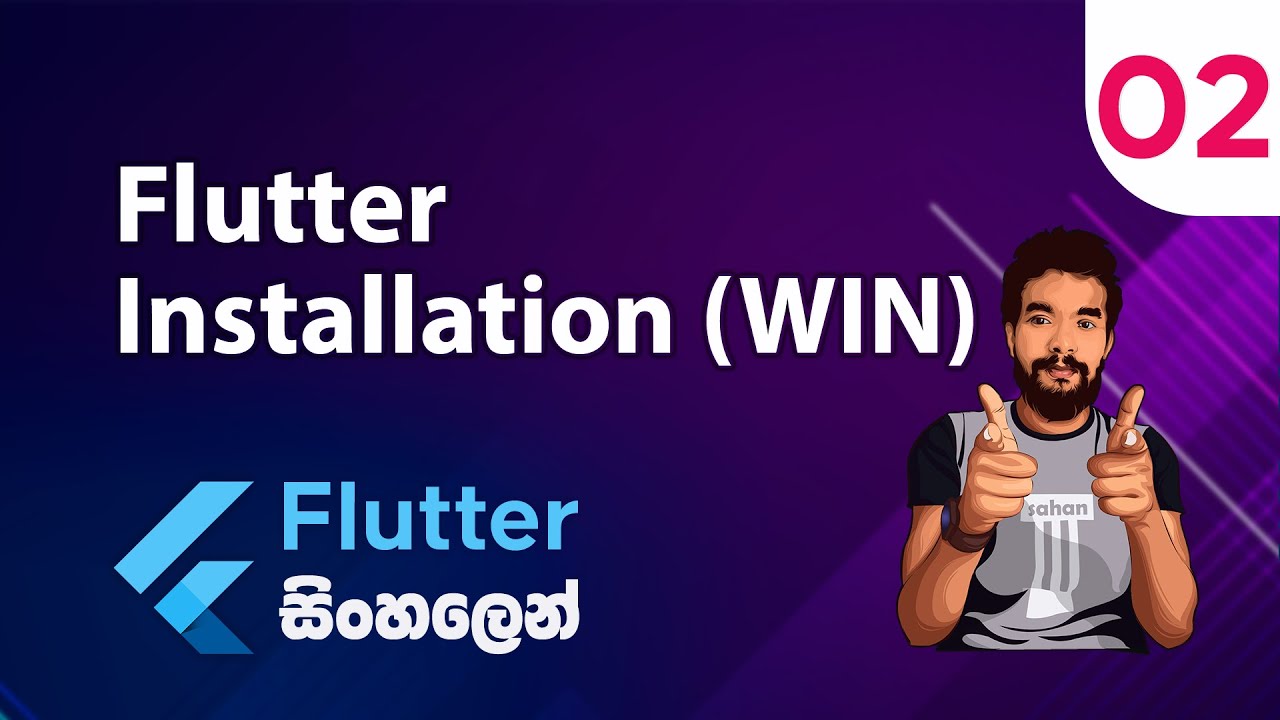 Flutter Sinhala Tutorial #2 - Flutter Installation