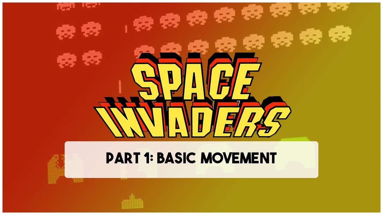 Coding Space Invaders in JavaScript, HTML & CSS #1 - Basic Movement