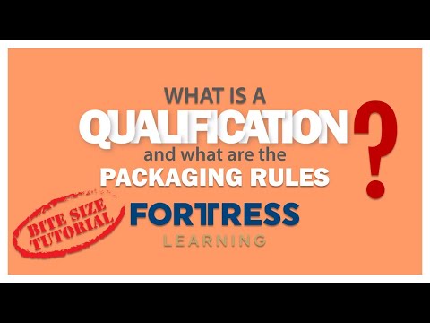 What is a VET Qualification and How Do I Use the Packaging Rules? (TAE40122 / TAE40116)