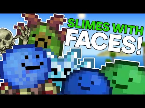 Steam Community :: Video :: Slimes with Smiley Faces? Terraria Texture ...
