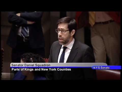 Senator Squadron explaining his vote on S.8160 - 06/17/16