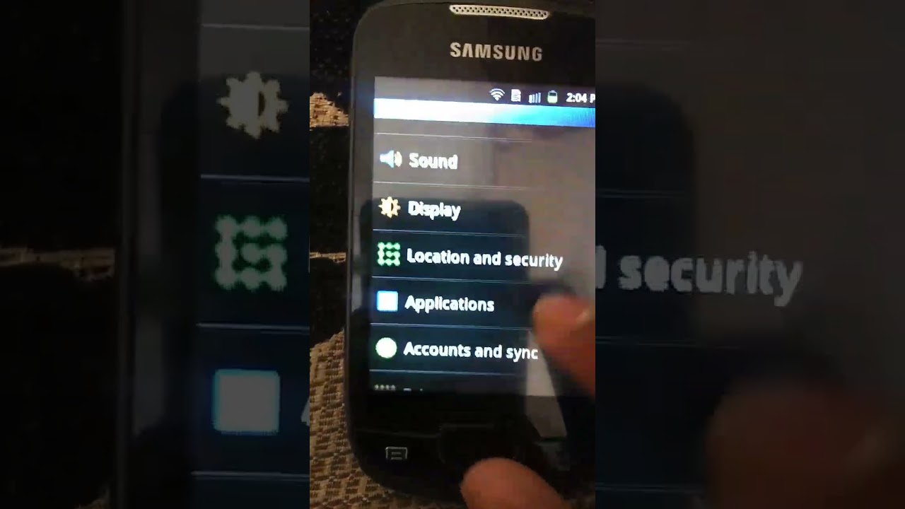 First Easter Egg in Android (2.3 - #gingerbread) | #shorts | Samsung Galaxy Pop | Channel LockDown