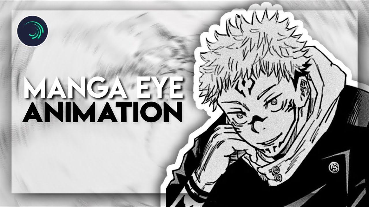 [alight motion]: manga eye animation | tutorial