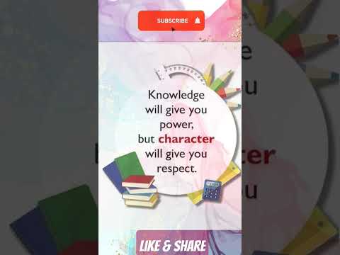 Daily Motivational Quote for kids! ! Character Builds Respect | Powerful Quotes #Shorts #quotes
