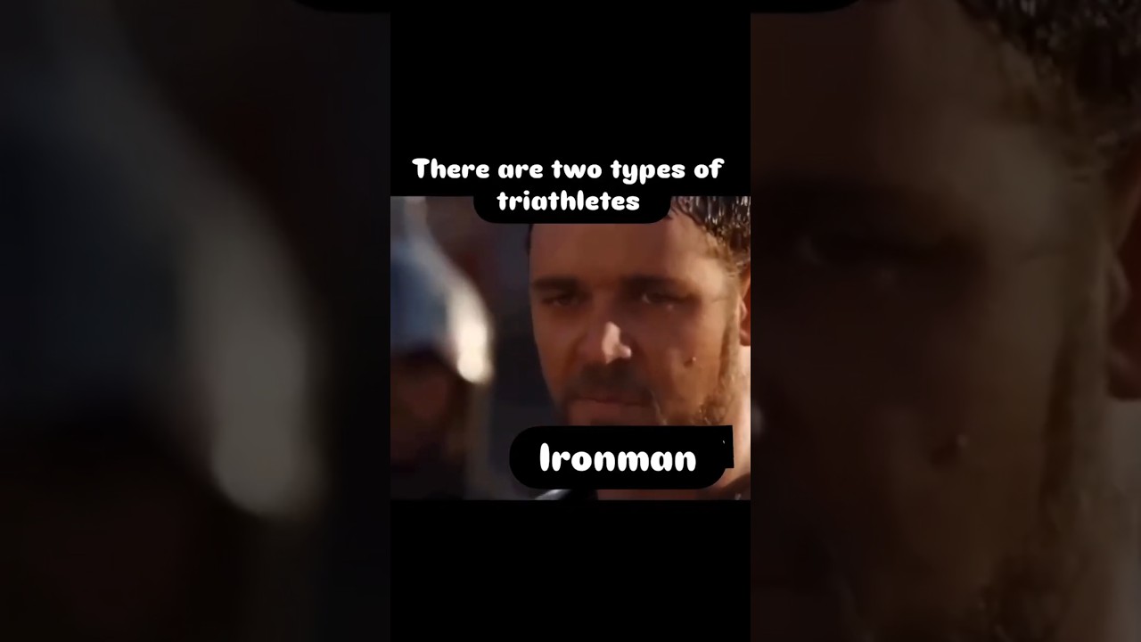 GLADIATOR RUSSELL CROWE EXPLAINS IRONMAN VS IRONMAN 70.3 #fun #triathlon #endurance#ironman#goa#70.3