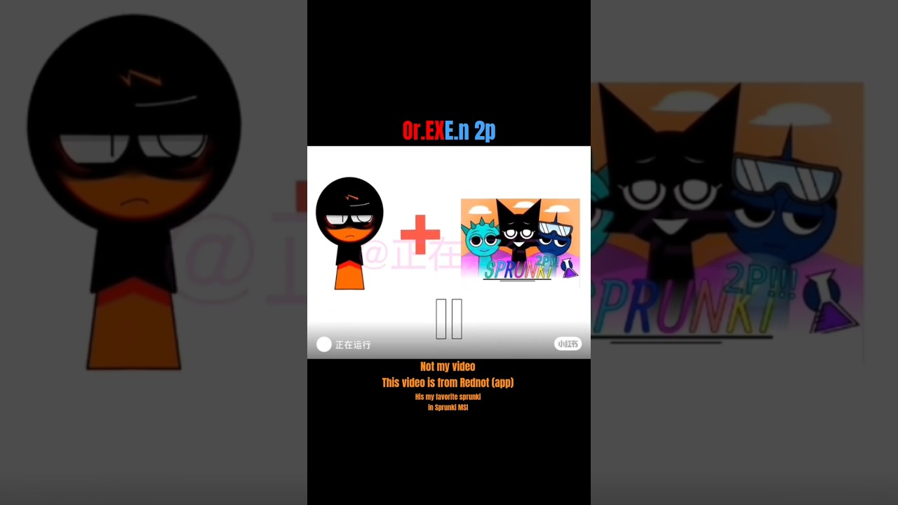 Or.EXE.n in sprunki 2p :) | Pls like and sub | #sprunki #or #EXE #n #2p #MSI