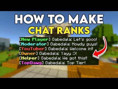 How to Make Chat Ranks in Minecraft Bedrock 1.21+