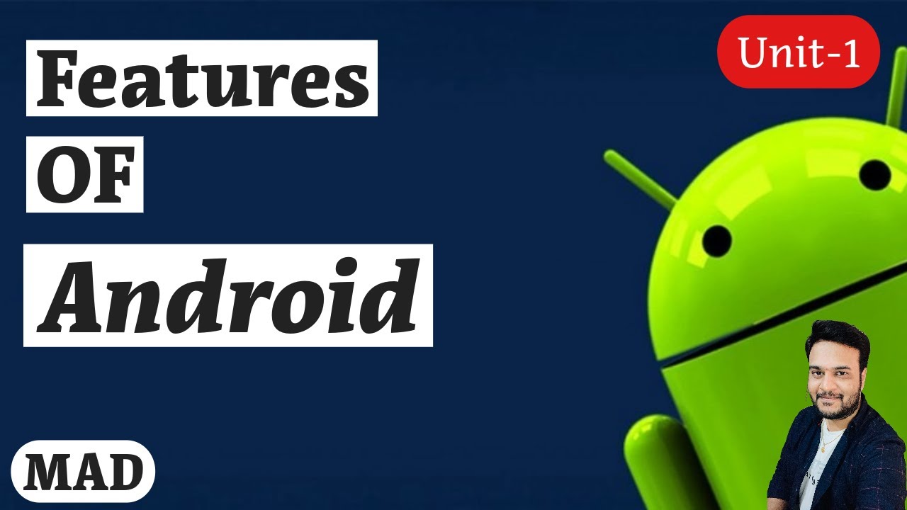 Features of Android || MAD || Mobile Application Development || ECE || CSE || IT || JNTUH