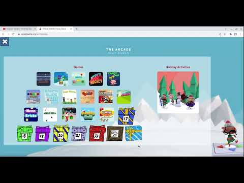 how to play games on the norad santa tracker