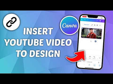 How to Add YouTube Video to Canva Design - Embed Youtube Video in Canva